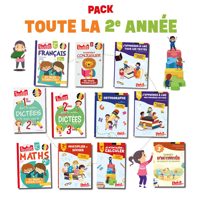 Pack Toute La 2ème Année – Je réussis