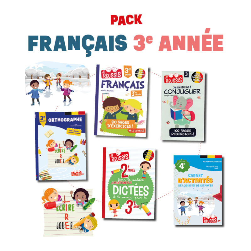 Pack Français 3ème Année – Je réussis
