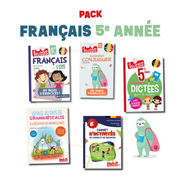 Pack Français 5ème Année – Je réussis